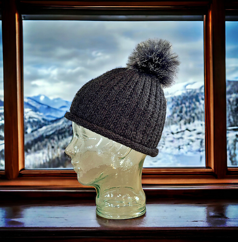 Ravelry: Basic Flat Knit Beanie pattern by Janis Frank