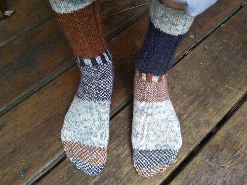 Ravelry: Wild Wool Trail Socks pattern by Jenjoyce Design