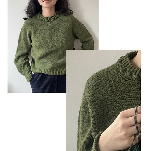 Ravelry: Sapin Sapin ! Sweater pattern by Jardin des Tricots