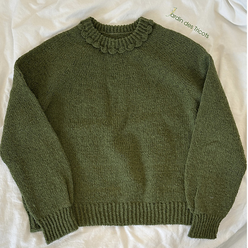 Ravelry: Sapin Sapin ! Sweater pattern by Jardin des Tricots