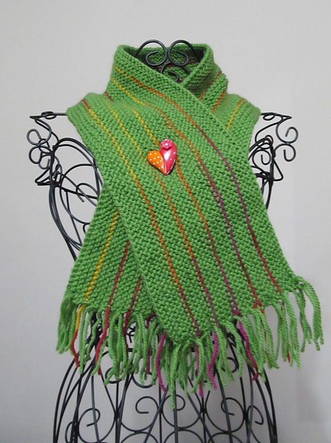 Ravelry: #32 Garter Stitch Neck Wrap pattern by Julie Gaddy