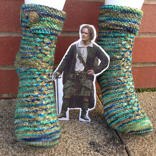 Ravelry: The Lady of Lallybroch (Outlander Inspired Socks) pattern by C ...