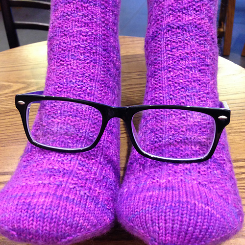 Ravelry: We Need a Geek to Break the Code Socks pattern by C.C. Almon