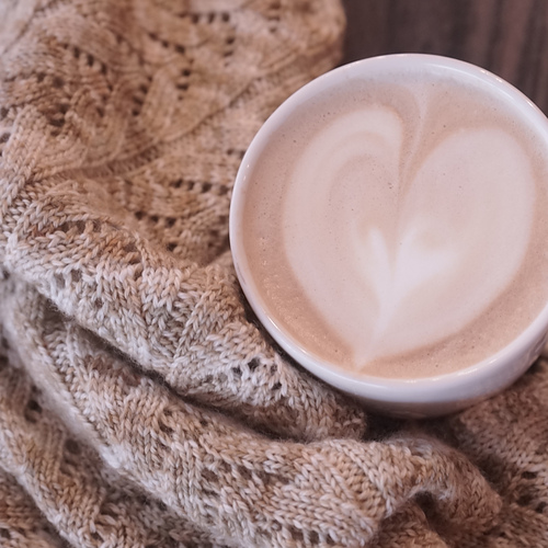 Ravelry: Flat White Wrap pattern by C.C. Almon