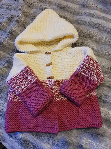 Ravelry: Babbity Chunky Hooded Jacket pattern by marianna mel