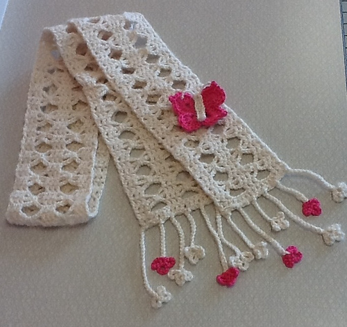 Ravelry: Papillon Scarf pattern by Birgit Tüchsen