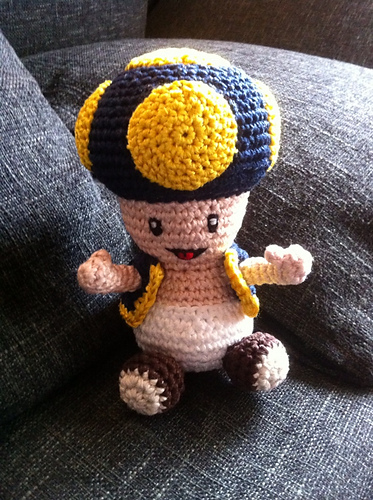 Ravelry: Super Mario's Toad pattern by J. Doe
