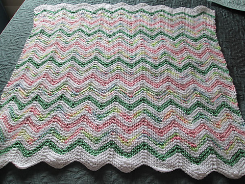 Ravelry: Ripple Baby Blanket (Crochet) pattern by Marilyn Losee