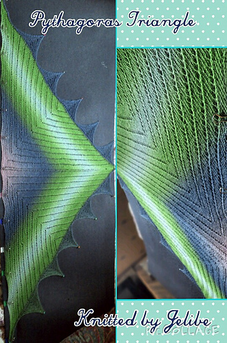 Ravelry: Pythagoras Triangle pattern by Orla Howard