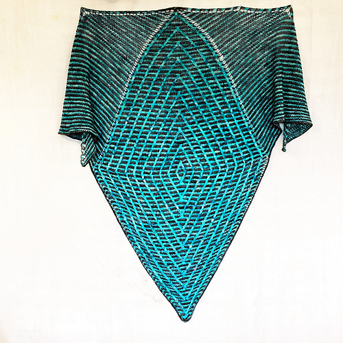 Ravelry: Ten of Diamonds Shawl pattern by Jem Arrowsmith