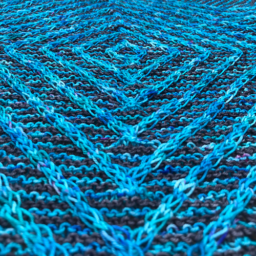 Ravelry: Ten of Diamonds Shawl pattern by Jem Arrowsmith