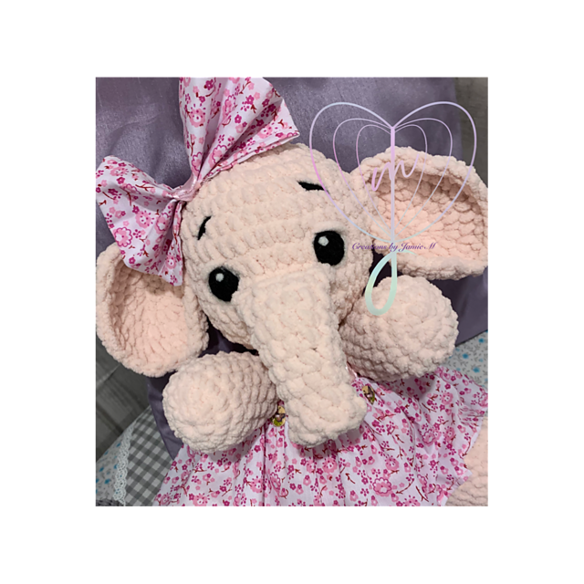 Ravelry: Ethel the elephant pattern by Jamie Munthali