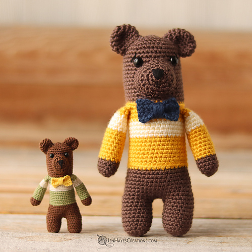 Ravelry: Beginner-Friendly Bear pattern by Jen Hayes