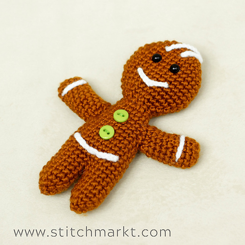 Ravelry: Gingerbread Man pattern by JenPattern