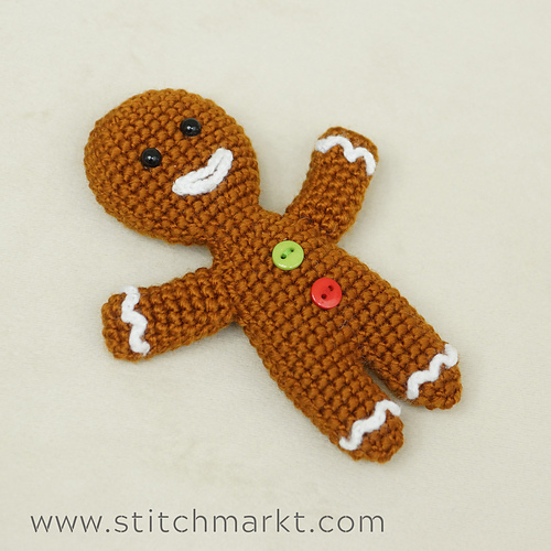 Ravelry: Gingerbread Man pattern by JenPattern
