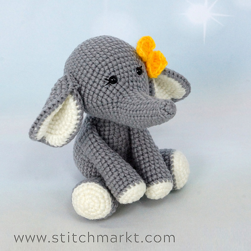 Ravelry: Elephant Twins pattern by JenPattern