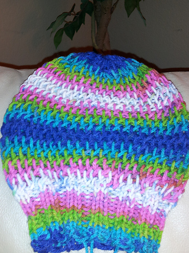 Ravelry: Figure 8 Cap pattern by Heather Dellinger