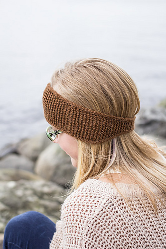 Ravelry: I-Cord Garter Headband pattern by Jenise Hope