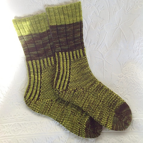 Ravelry: Wild Wool Trail Socks pattern by Jenjoyce Design