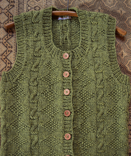 Ravelry: Fisher Vest pattern by Jenjoyce Design