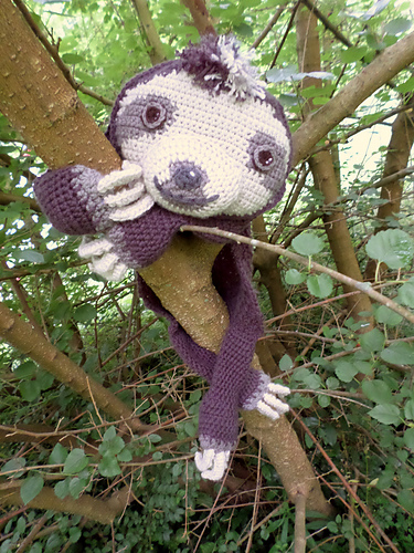 Ravelry: Seth the Sloth Blankie (RET) pattern by Jenna Wingate