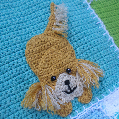 Ravelry: Cocker Spaniel Patch pattern by Jenna Wingate
