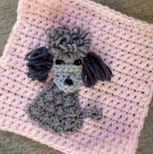 Ravelry: Toy Poodle Patch pattern by Jenna Wingate
