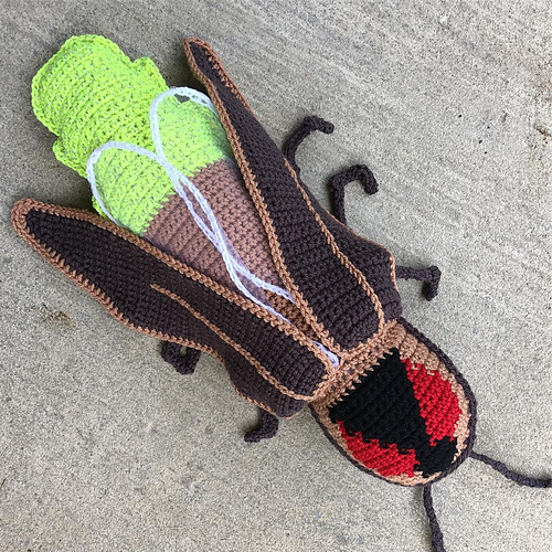 Ravelry: Buggables: Lightning Bug pattern by Jenna Wingate