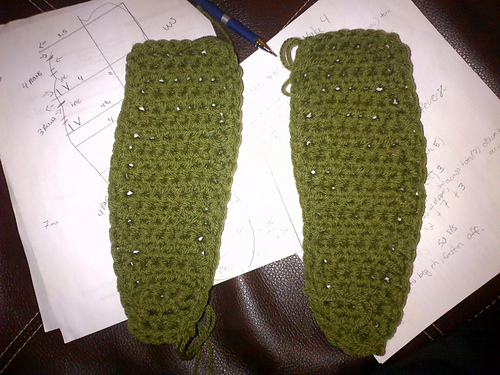Ravelry: Anatomy of a Loafer (A.k.a. Manly Loafers) pattern by Jennette Reid