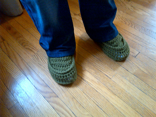 Ravelry: Anatomy of a Loafer (A.k.a. Manly Loafers) pattern by Jennette Reid