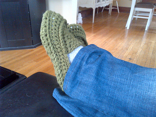 Ravelry: Anatomy of a Loafer (A.k.a. Manly Loafers) pattern by Jennette Reid
