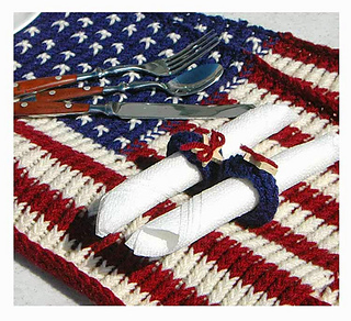 Ravelry: Patriotic Placemat pattern by HS Schulte