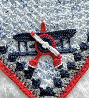 Ravelry: The Little Red Plane pattern by Jen Mitchell - Nella's Cottage