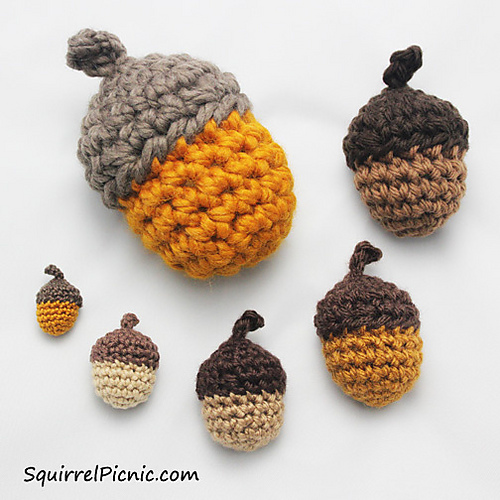 Ravelry: Acorn in Six Sizes pattern by Jennifer Olivarez