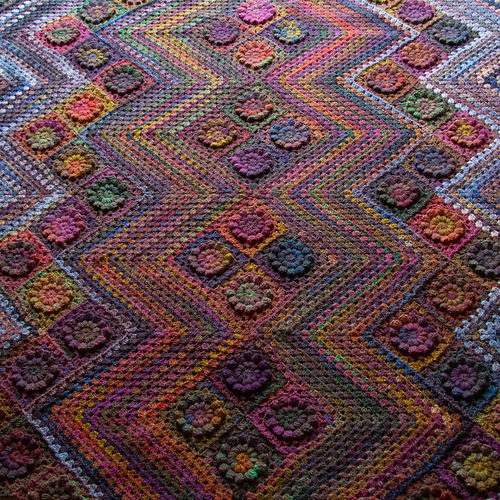Ravelry: Painter's Garden Blanket pattern by Jennifer Olivarez