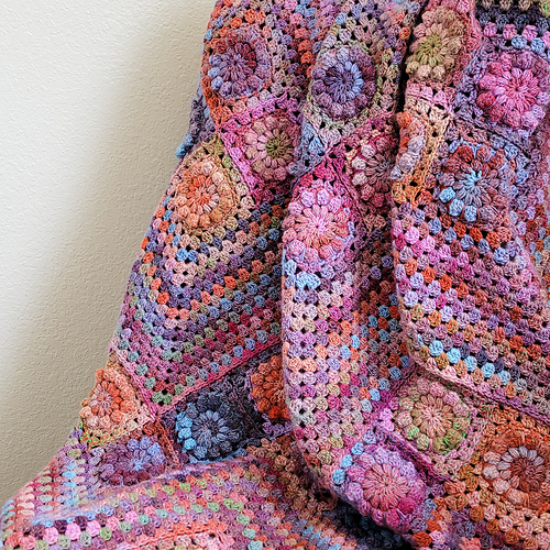 Ravelry: Painter's Garden Blanket pattern by Jennifer Olivarez