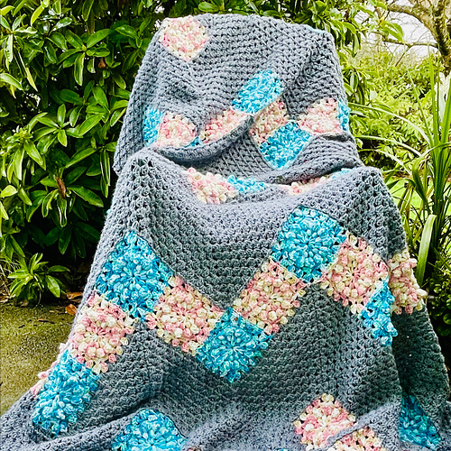 Ravelry: Painter's Garden Blanket pattern by Jennifer Olivarez