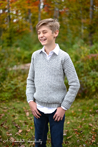 Ravelry: Breckenridge Kids' Pullover pattern by Jennifer Renaud