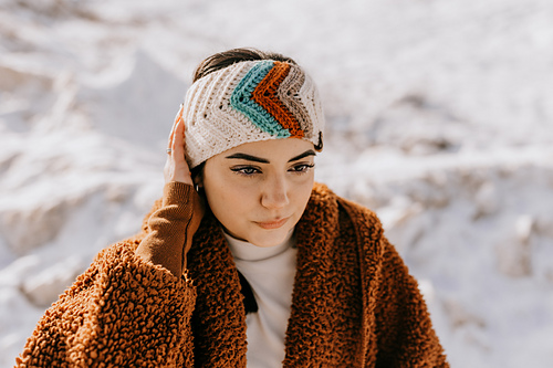 Ravelry: Adelaide Crochet Ear Warmer pattern by Jennifer Renaud