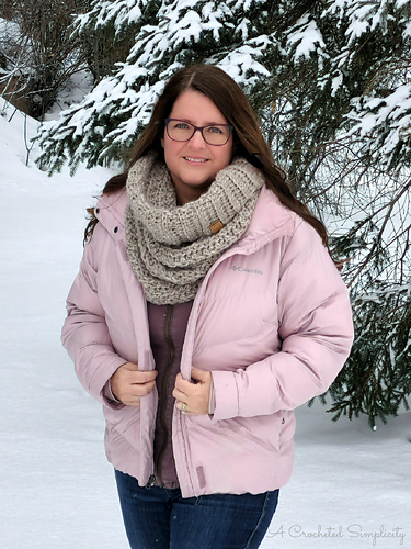 Ravelry: Easy Crochet Hooded Cowl pattern by Jennifer Renaud