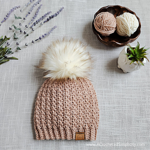 Ravelry: Short Row Crochet Beanie & Slouch pattern by Jennifer Renaud
