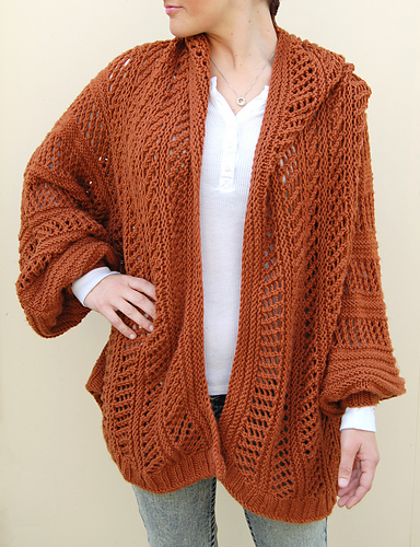 Ravelry: Stella Openwork Oversized Coat pattern by Jennifer Wenger-Turchen