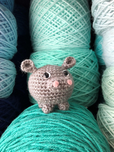Ravelry: Chubby Hippo pattern by Jennifer Kearney