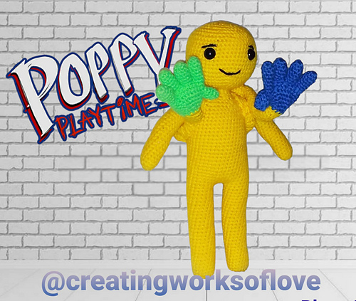 Ravelry: Poppy Playtime Player pattern by Jennifer MacEwen