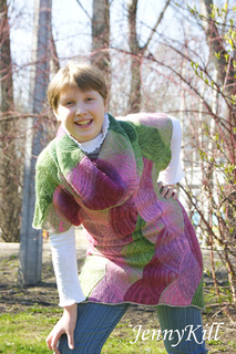Ravelry: JennyKill's Vest Dragonscale