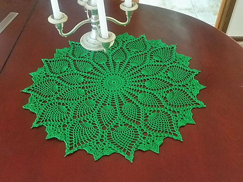 Ravelry: Ruby's Pineapple Medley pattern by Sarah Al-Amri