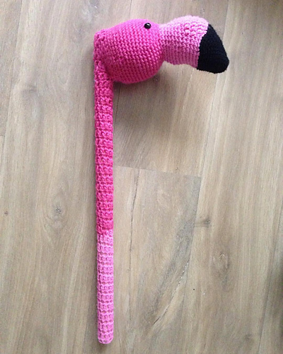 Ravelry: Alice in Wonderland Flamingo Croquet Mallet pattern by Jenny ...