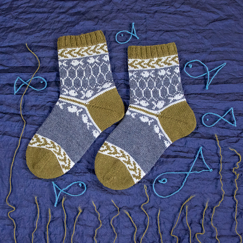 Ravelry: Pickled Herring- Sill i Dill pattern by JennyPenny