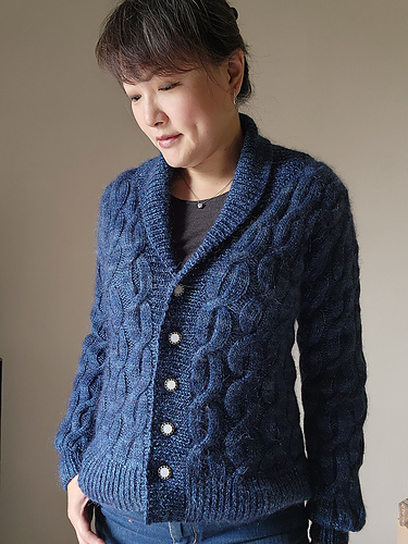 Ravelry: Lazy Day Cardigan pattern by Gabrielle Vézina