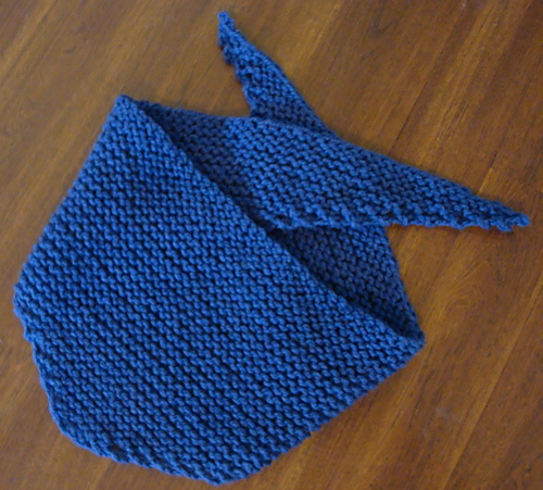 Ravelry: Wide Triangle Scarf pattern by Jennifer Jones